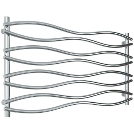 ADIGE WAVE Designer Towel Radiator 1200mm (W) x 635mm (H) Chrome