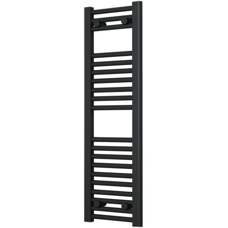 ADIGE Slim Anthracite Towel Radiator - 300mm Wide & 1000mm High
