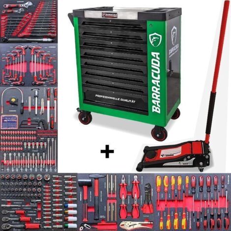 Werkstattwerkbank - BARRACUDA TOOLS - Rock PRO+ - 8 Schubladen ...