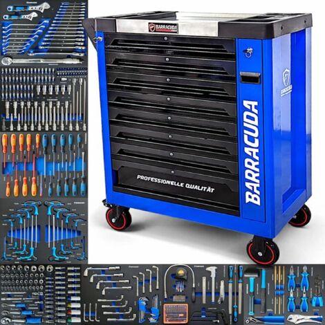 Werkstattwagen - Barracuda Tools - Racing 1 MAX+ - 9 Schubladen - 336 ...