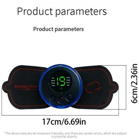 Électrostimulateur cervical antidouleur EMS USB massage acupuncture ...