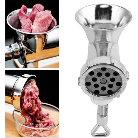 Hachoir à viande manuel multifonction en fonte d'aluminium brossé TB-5 ...