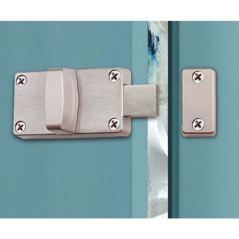 ZVD Serrure de porte de toilette avec pièces de rechange de voyant ...