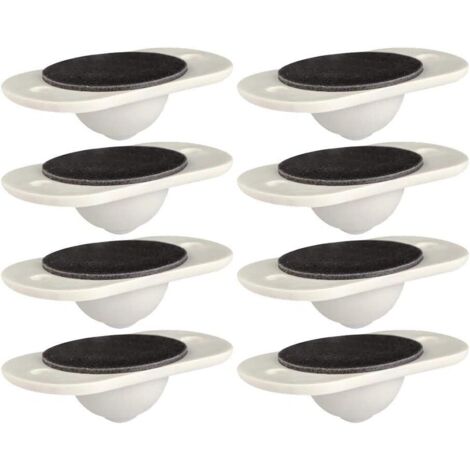 Self Adhesive Swivel Casters, Mini Cute Casters Solid Plastic Swivel ...