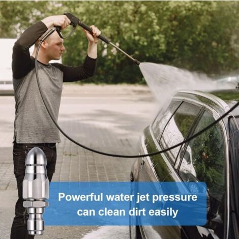 Buse de nettoyage haute pression en acier inoxydable pour déboucher les ...