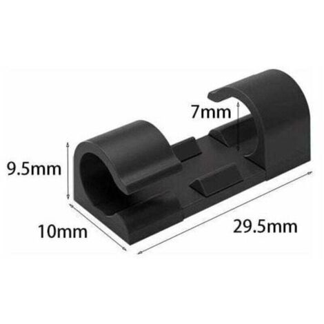 Clips Câble Serre Câble, Fixation Auto Collant, Peut être Utilisé pour ...