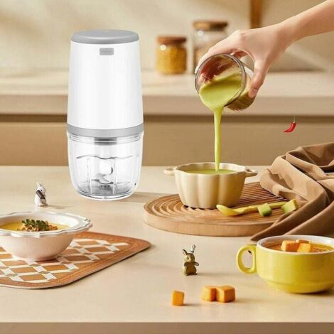 Mini Mixeurs pour Bébé, Mini Robot culinaire, 300ml Bébé Blender, Mini ...