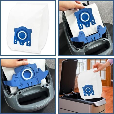 16 sacs d'aspirateur pour aspirateurs Complete C2 Complete C3, S227 ...