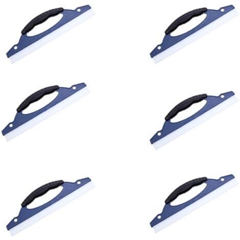 Raclette en silicone super flexible 6 pièces, lame d'eau de voiture ...
