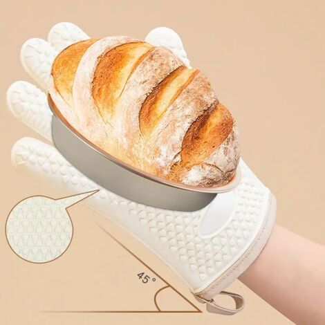 Gants en Silicone résistants aux hautes températures pour four à micro ...