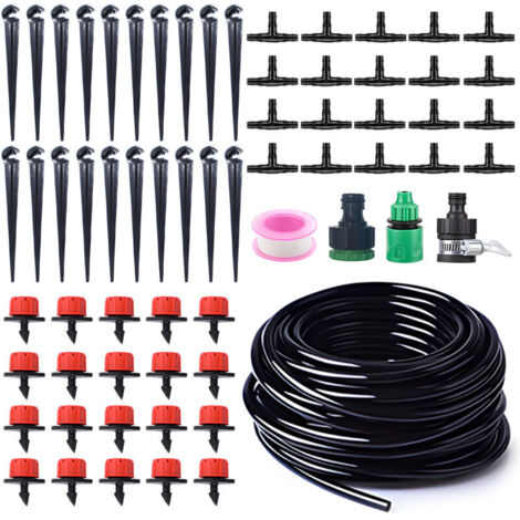 Kit irrigation 15m 20 buses PVC réglables balcon