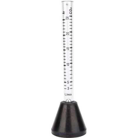 Eosnow Débitmètre d'argon, longueur 14 cm/5,51 pouces, compteur de gaz ...
