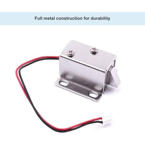 1 pièces Mini Porte tiroir Langue vers Le Bas Serrure électrique ...