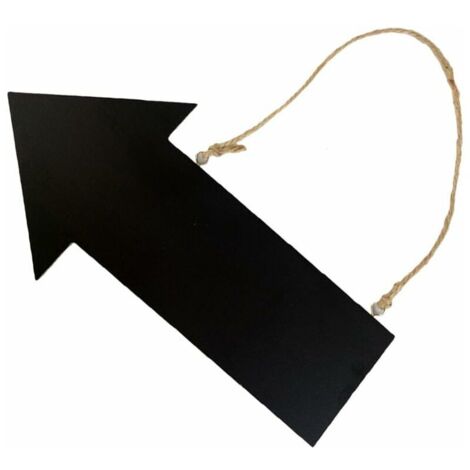 Panneau en Bois Signe Flèche Fléchage Signes Signes de Craie ...