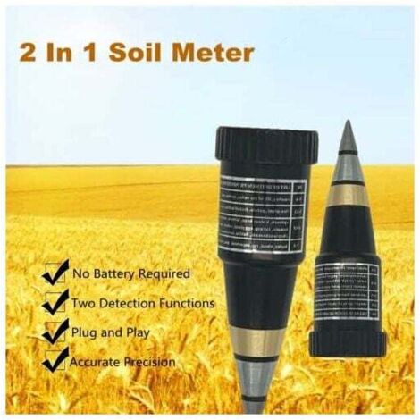 Testeur professionnel de pH-mètre de sol, hygromètre de pH et d ...