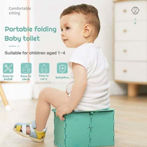 vert Pot pour bébé,Pliante Toilettes pour enfants,Trainer Pot WC Pour ...