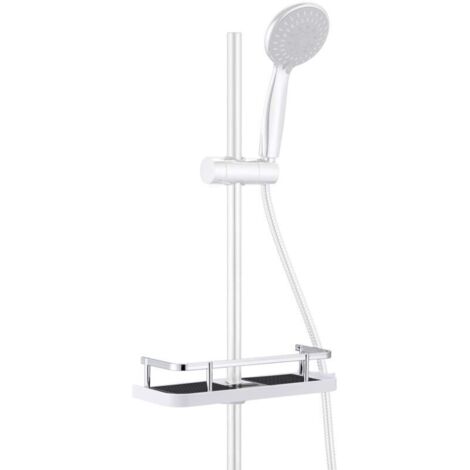 Tablette de douche de salle de bain, support de douche suspendu étagère ...