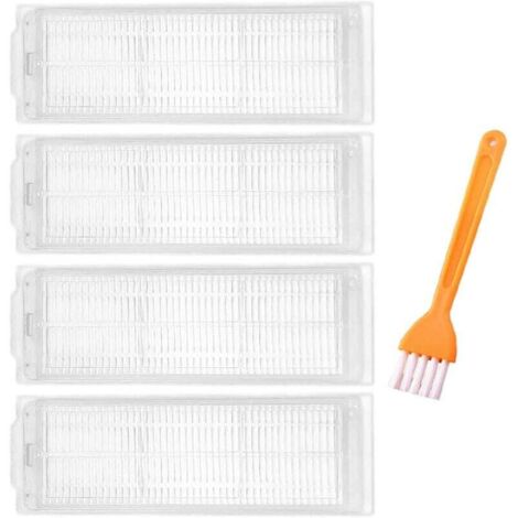 4 HEPA Filtre Accessoires de Rechange pour Xiaomi Mi Robot Vacuum Mop ...