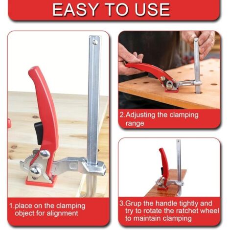 Serre Joint Rail de Guidage 160x60mm,Serre Joint à Levier de Table à ...