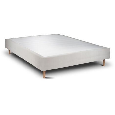 Sommier Rigide 20 Milano Cement Pieds Conique 80x200