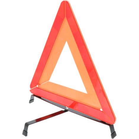TRIANGLE DE SIGNALISATION PLIABLE HOMOLOGUE CE GRAND MODELE LOURD CARPOINT