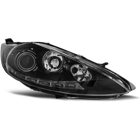 Paire de feux phares Ford Fiesta MK7 08-12 Daylight noir-27361320