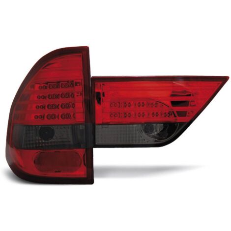 Paire de feux arriere pour auto BMW X3 E83 ph1 tuning LED look moderne ...