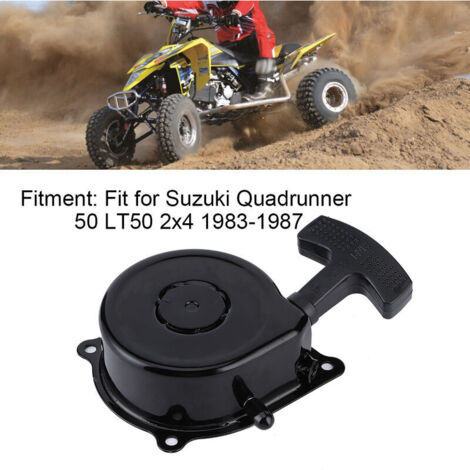 Ensemble de démarreur à traction pour Suzuki Quadrunner 50 LT50 2x4 ...