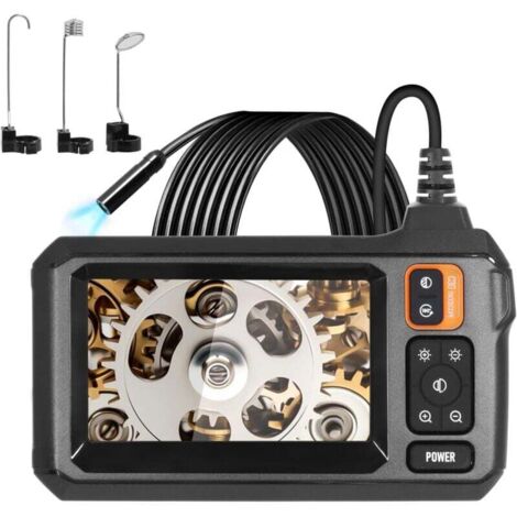 Industrial Endoscope Camera with -1M Flexible Cable, 1080P HD 8mm IP67 ...