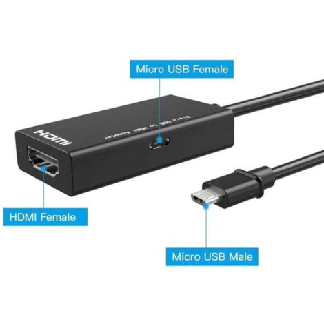 micro usb to hdmi adapter cable mirco usb to hdmi hd conversion cable ...