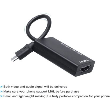 micro usb to hdmi adapter cable mirco usb to hdmi hd conversion cable ...