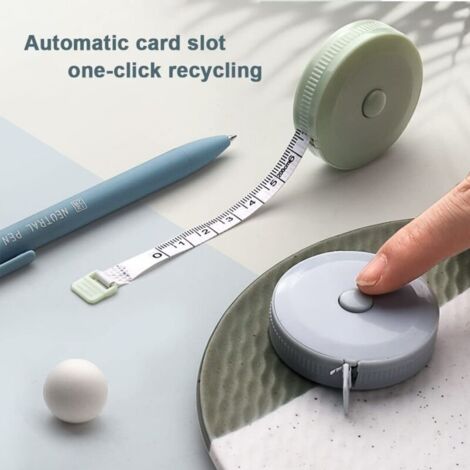 3 Piece Tape Measure, 150cm/59in Retractable Body Tape Measure ...