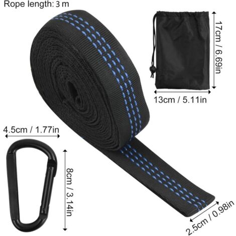 YMYNY 2 Sangles pour Hamac, Fixation Hamac, Sangle hamac Fixation hamac ...