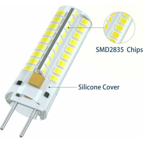 YMYNY LED Light Bulb G6.35 Socket AC 12V, 7W Replace 50W Halogen Lamp ...