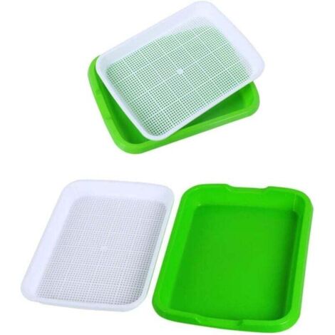 germoir pour graines à germer, 6pcs Plateaux de Germination de Graines ...