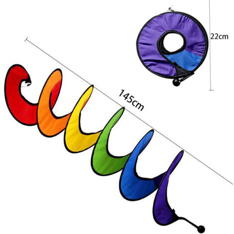Girouette Spirale, Girouette De Camping, Wind Twister Suspendu ...