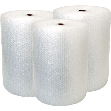 2 x 1000x100m Small Bubble Wrap Rolls