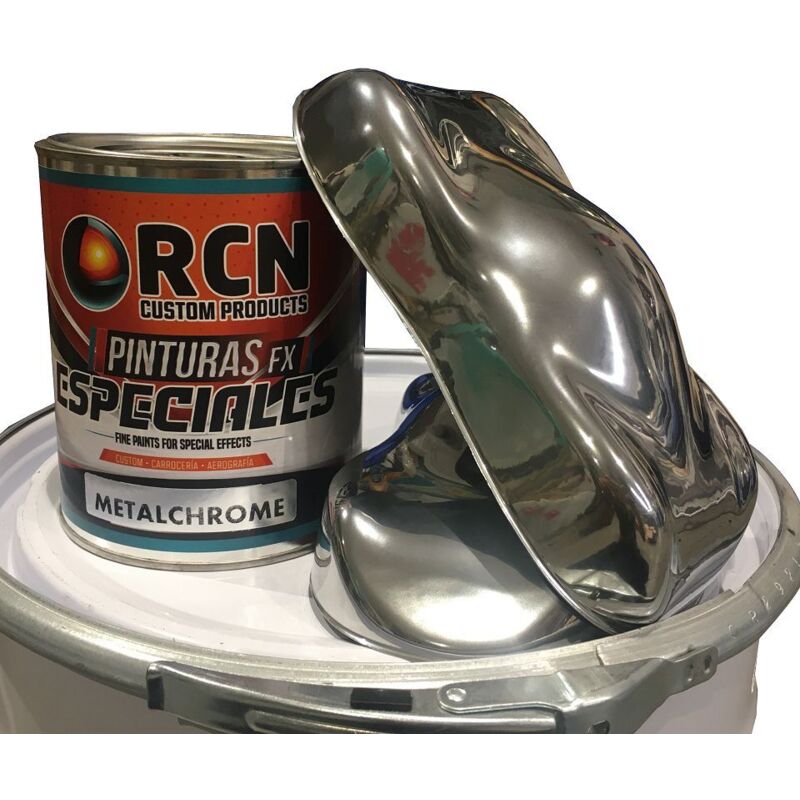 Kit Pintura Efecto Cromo Metalchrome BÁSICO - 1/2L