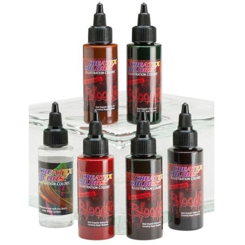 Pack Colores Createx Illustration Bloodline TYPE B