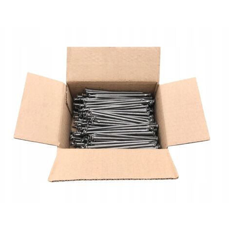 Clous de construction noirs, lisses, 2,5 x 60 mm, 5 kg