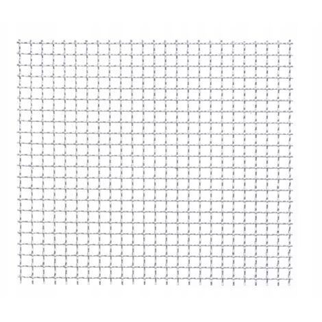 Tôle ondulée galvanisée en acier tissé 510x480cm 20x20mm fi 3.6