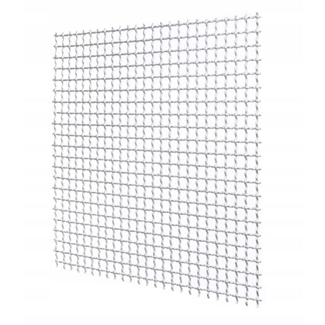 Tôle ondulée galvanisée en acier tissé 510x480cm 20x20mm fi 3.6