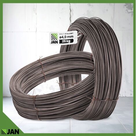 Fil d'acier pour armature de béton et liaison de coffrage 250m ...