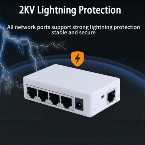 Ripetitore switch di rete IEEE802.3af/At Extender PoE a 4 porte 100 ...