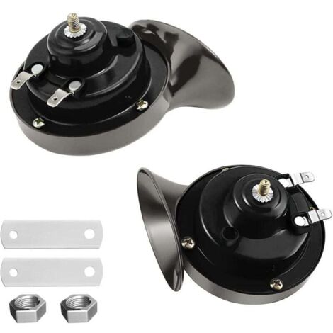 Clacson ad aria compressa a chiocciola da 300 dB, kit da 2 clacson per ...
