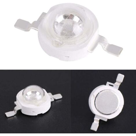 Ulisem 10 unidades de luces LED ultravioleta de 3 W UV395-400 Nm ...