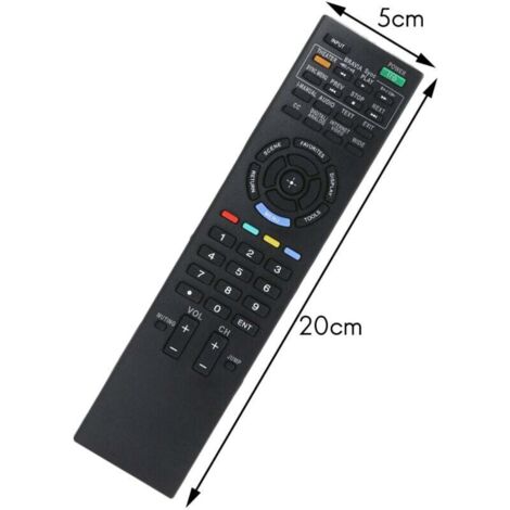 Control remoto universal compatible con televisores de la serie RM-ED022