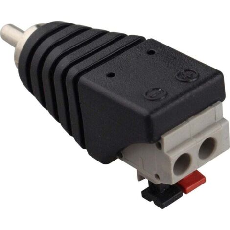 Juego de 4 conectores RCA macho y hembra a AV, 2 terminales hembra ...
