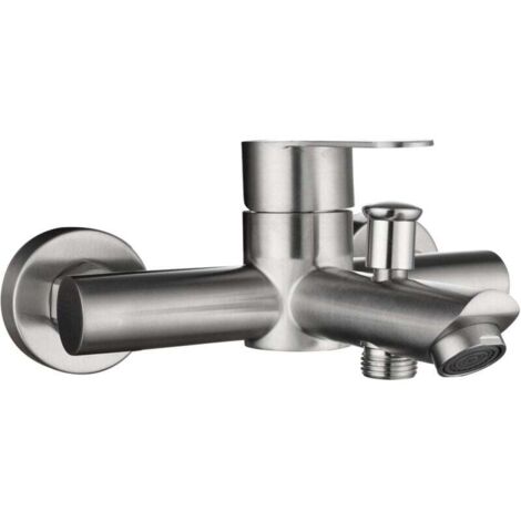 Grifo de bañera de acero inoxidable 304 de pared para baño y ducha ...
