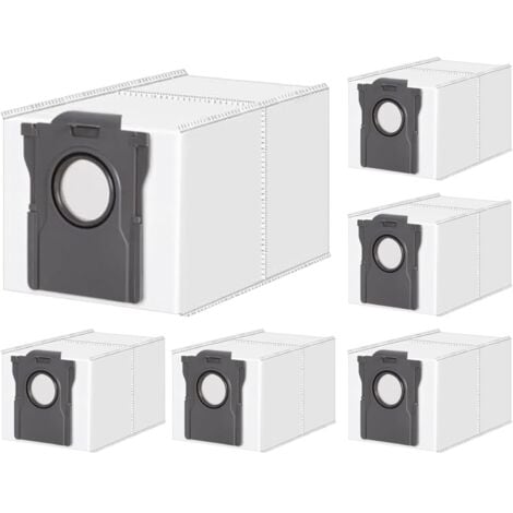 Rrochio-Staubbeutel für Dreame X40 Ultra, 6 Zubehörteile für Dreame Aqua10, X50, L20, L40 Ultra ...